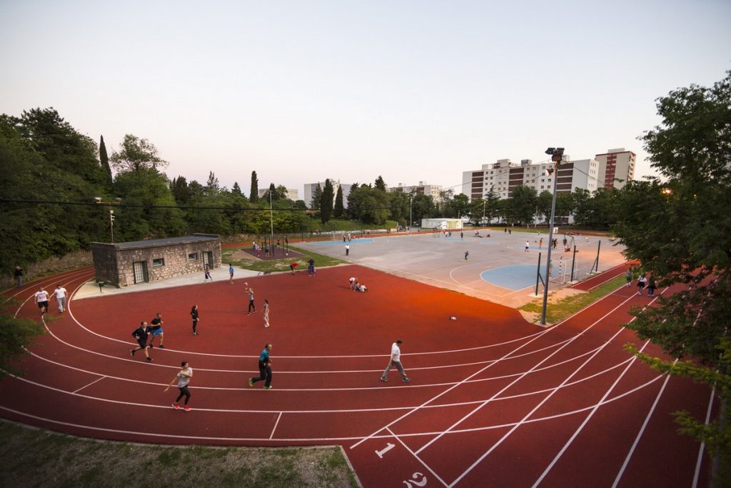 New soccer field Kampus - ENTER RIJEKA